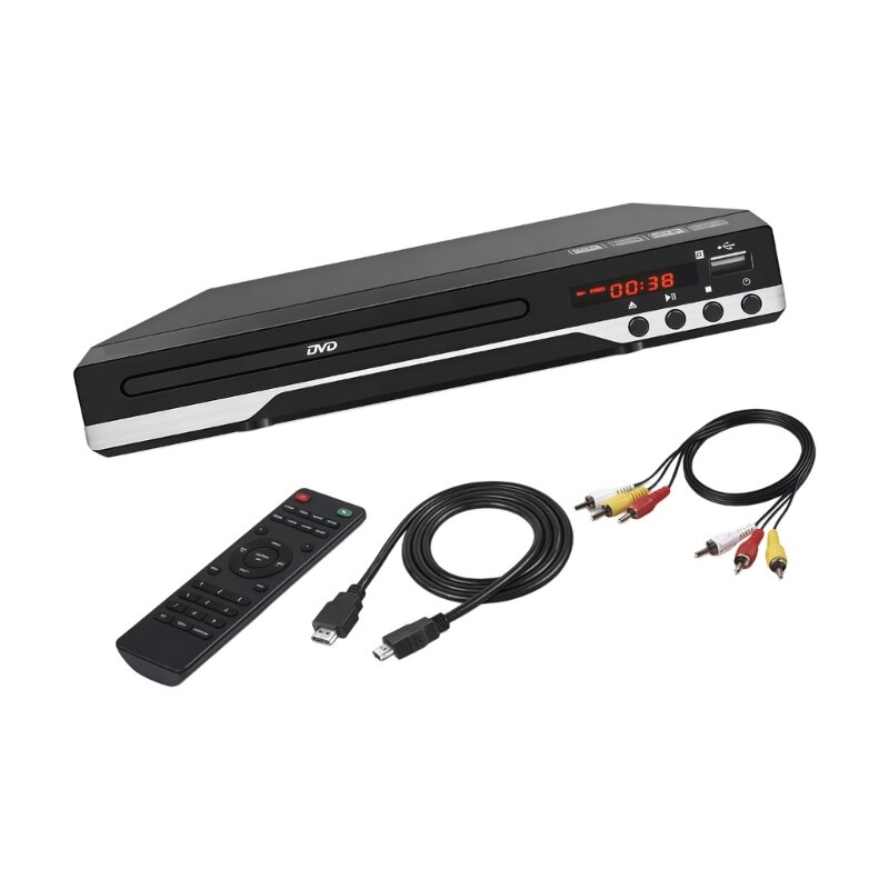 Проигрыватель дисков Домашний кинотеатр, Совместимый с Дисками всех форматов для Воспроизведения фильмов, Музыки, видео на VCD, Домашний кинотеатр, Семейные развлечения