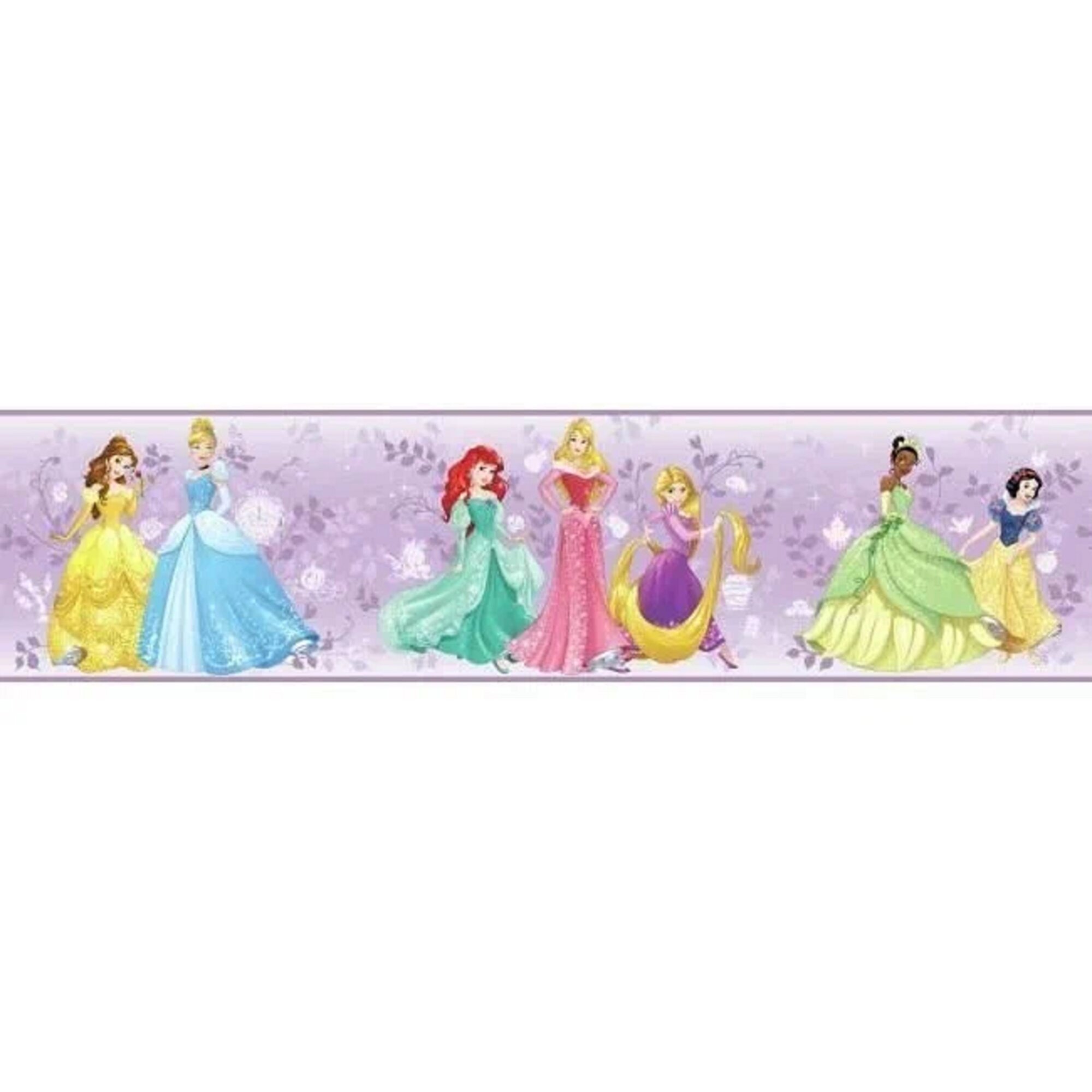 Бордюр York Collections Disney III DY0335BD E; 0,23x4,57 м. , США , фиолетовый