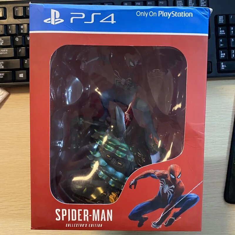 Фигурка Spider-Man Marvel 19 см издание для PS4 Collector's Edition. Коллекционная фигурка Человек-паук — фото 1