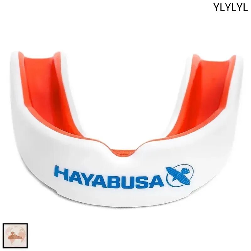 Спортивная капа Hayabusa Combat Mouthguard для защиты зубов, детская, белого цвета