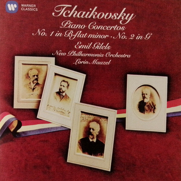 Tchaikovsky Peter "CD Tchaikovsky Peter Piano Concertos No. 1 In B Flat Minor - No. 2 In G - Emil Gilels"