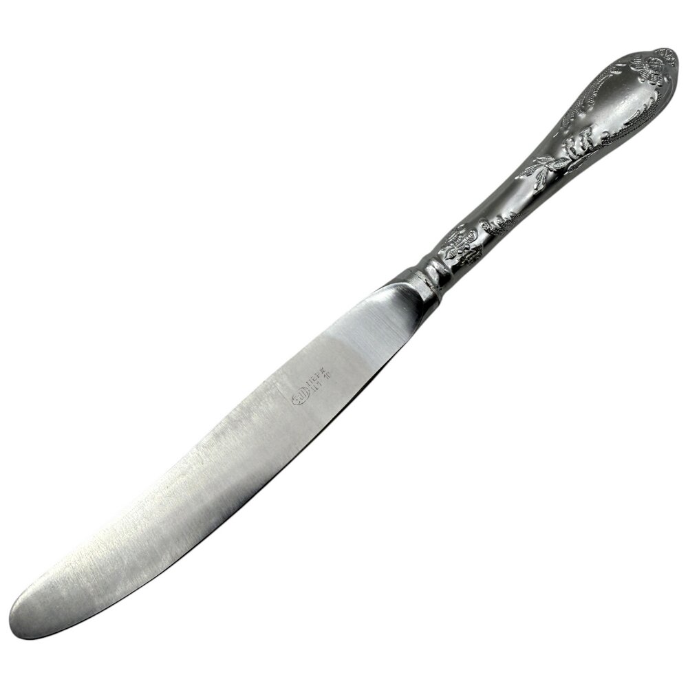 Нож столовый "Классика", 23 см, МНЦ, 1960-1970 гг, ЗiШ, Вольянск, СССР (цена 1-10)