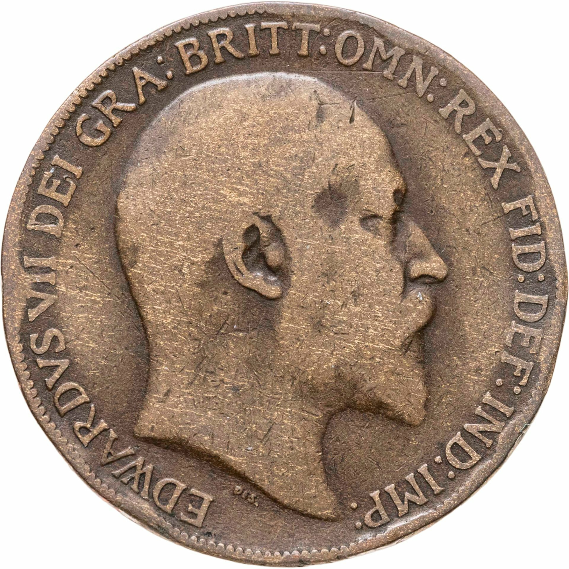 Великобритания 1 пенни (penny) 1909