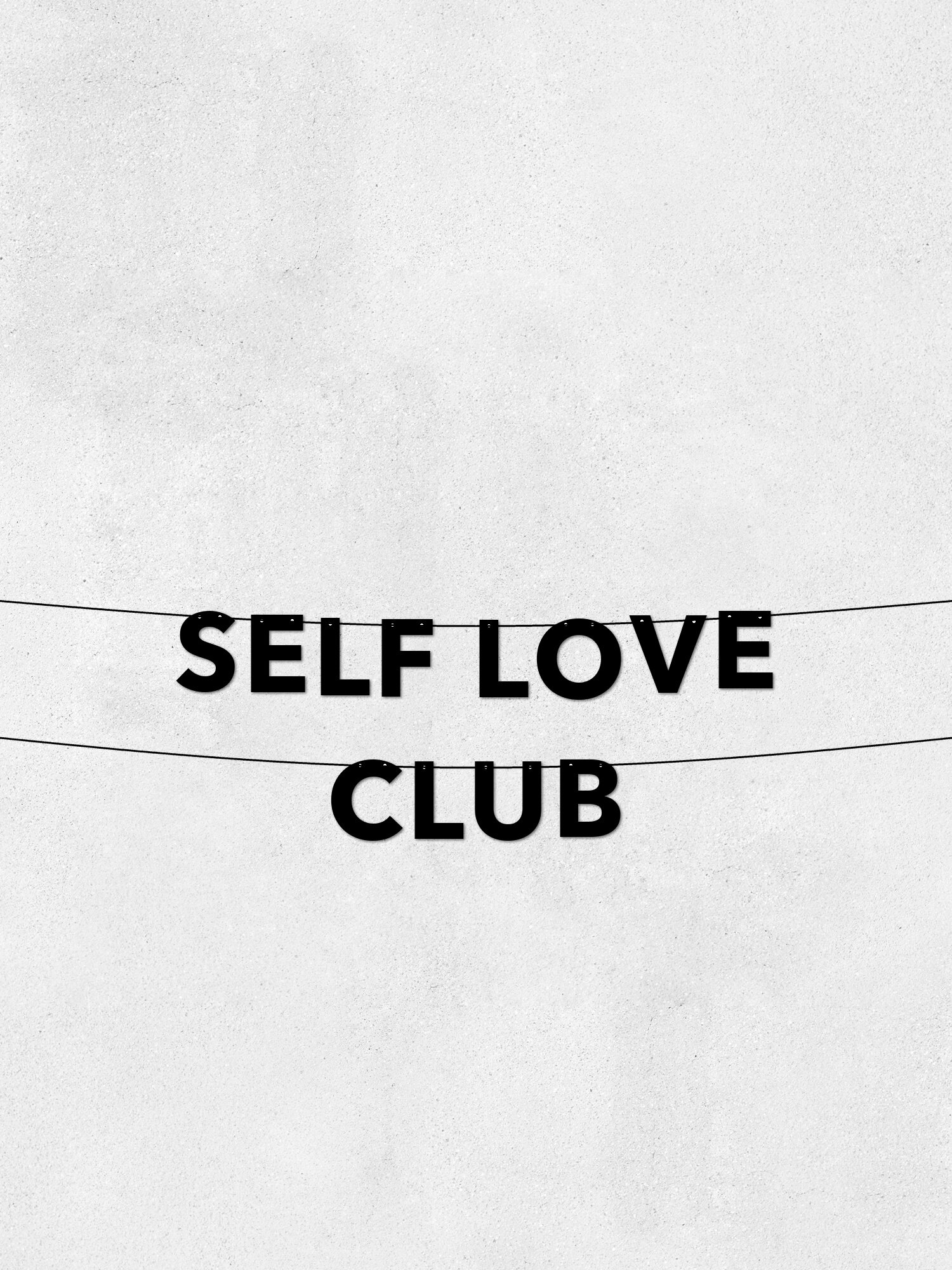 Гирлянда из букв для саморазвития Self Love Club - Стильный декор для праздников и интерьера, долговечный материал, 10 см высота букв