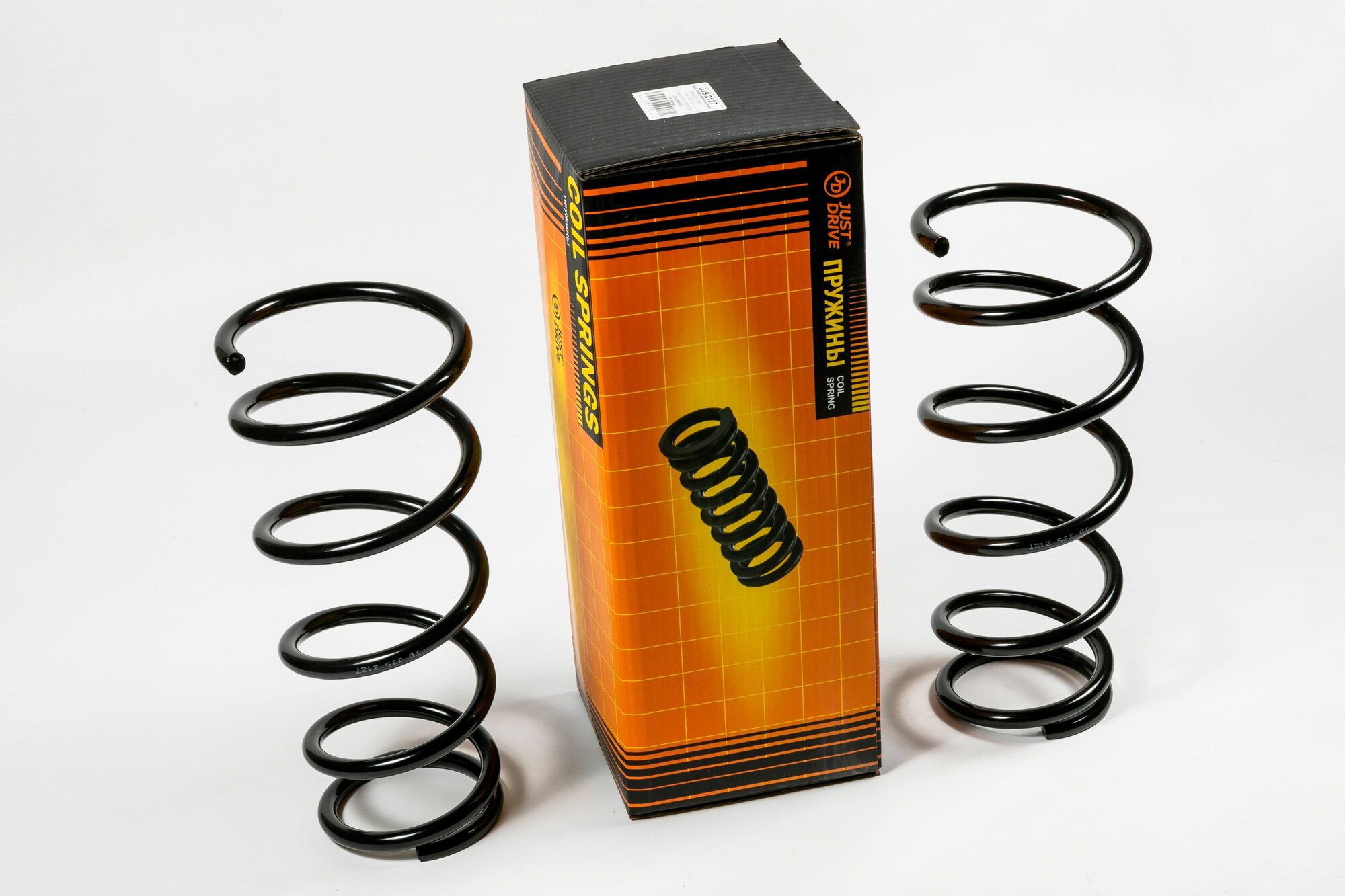 Пружина задняя, комплект из 2 шт для Тойота Калдина 97-03 OEM 4823121080 4823121100 4823121110 арт JJS2127