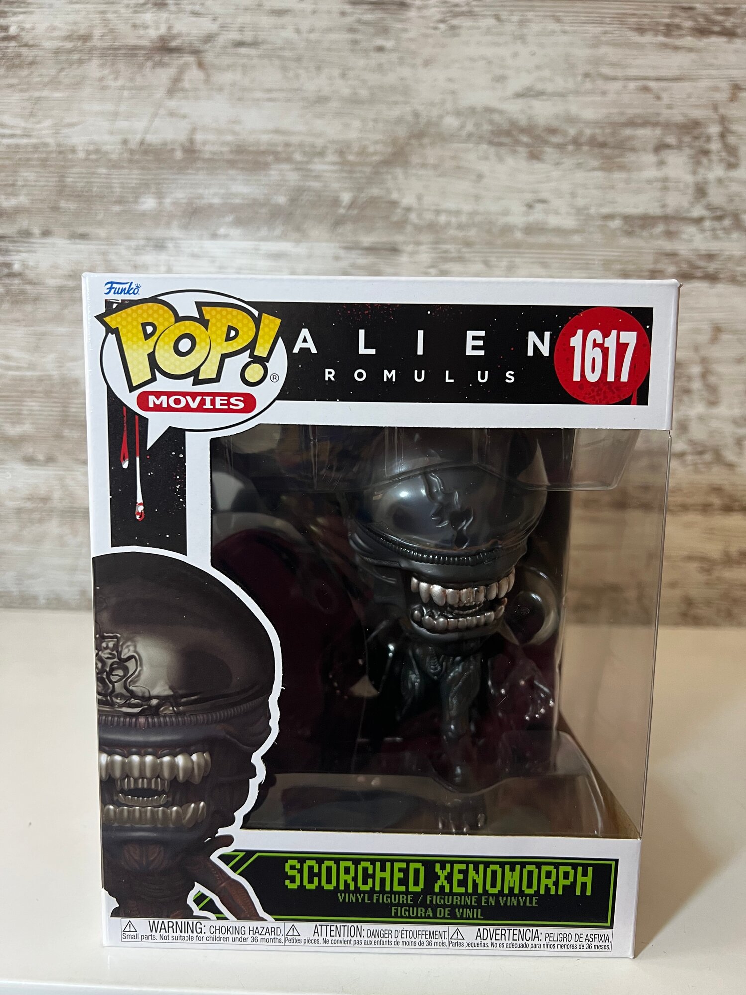 Фигурка Фанко Чужой, Scorched Xenomorph, Alien Romulus, 13 см от Funko