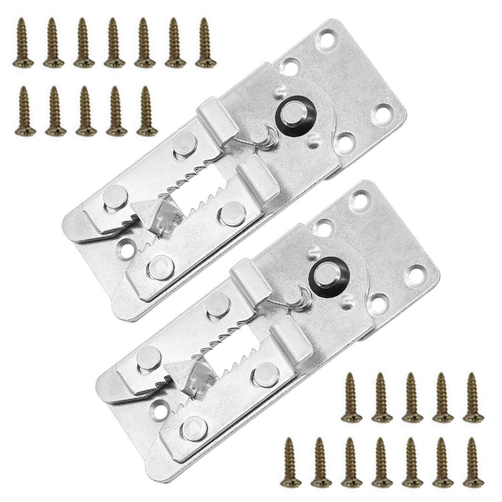 2 пряжки для крепления дивана-135 железных пряжек (с винтами)