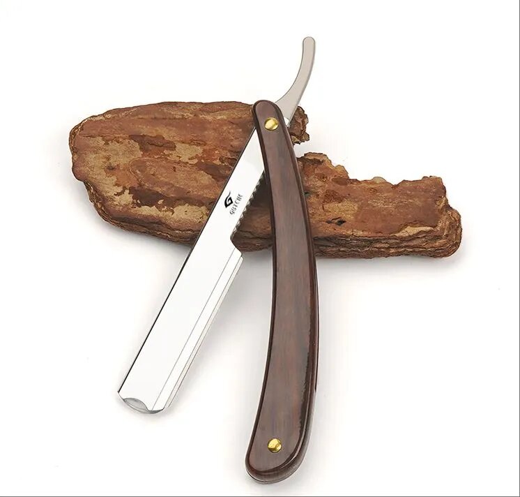 Опасная бритва для мужчин , шаветка из нержавеющей стали,1 шт