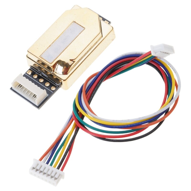 Инфракрасный Модуль Датчика CO2 Аксессуары Для Контроля Качества Воздуха Модуль Датчика Обнаружения Углекислого газа Текстура Металла