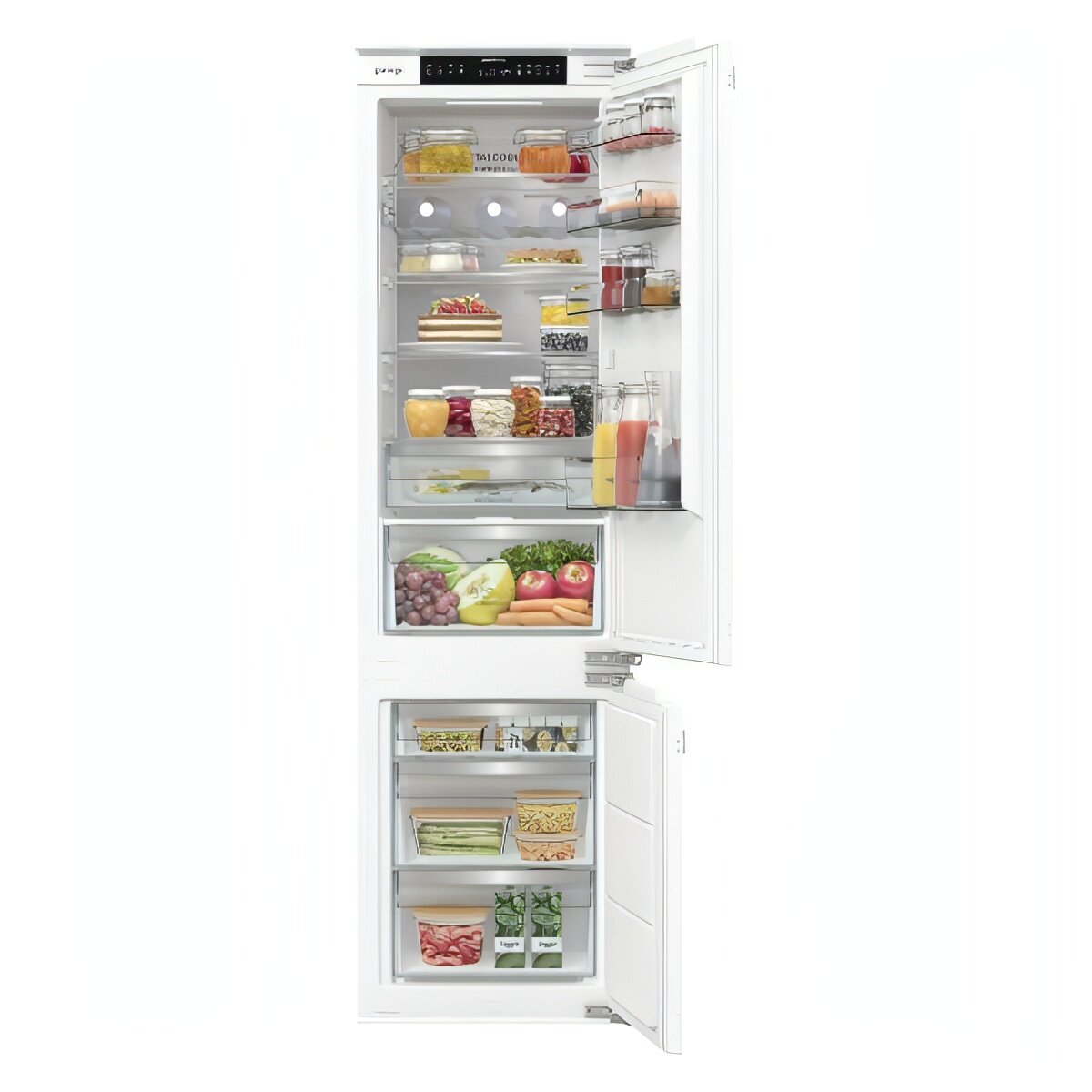 Встраиваемый холодильник комби Gorenje NRKI519E82WF