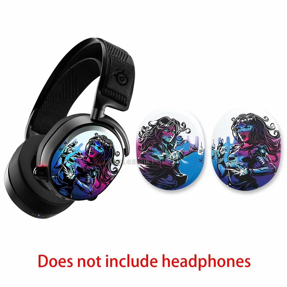 Боковые накладки для наушников SteelSeries Arctis Pro, цвет Arctis cover A