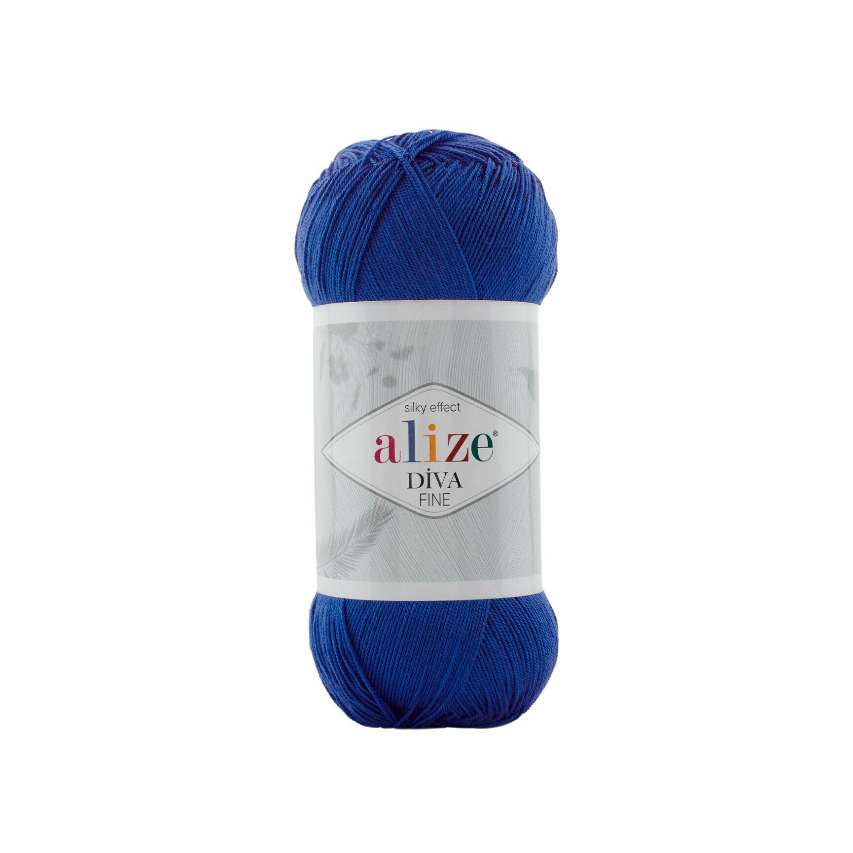 Пряжа Alize Diva Fine 132 (5 мотков по 100г/600м) василёк
