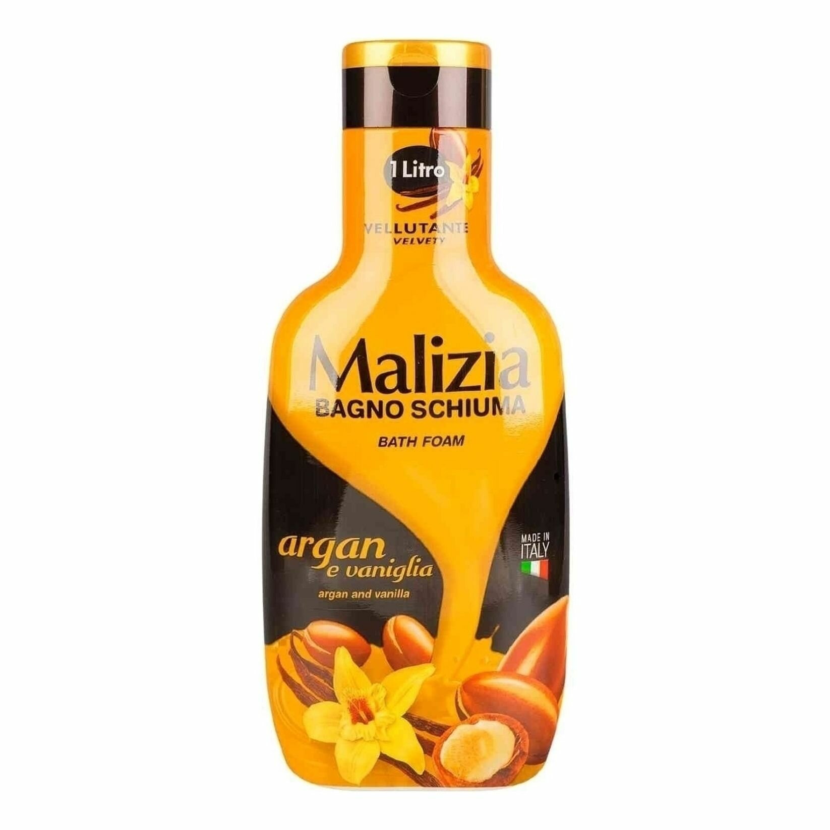 Пена для ванны Malizia Argan and Vanilla 1 л