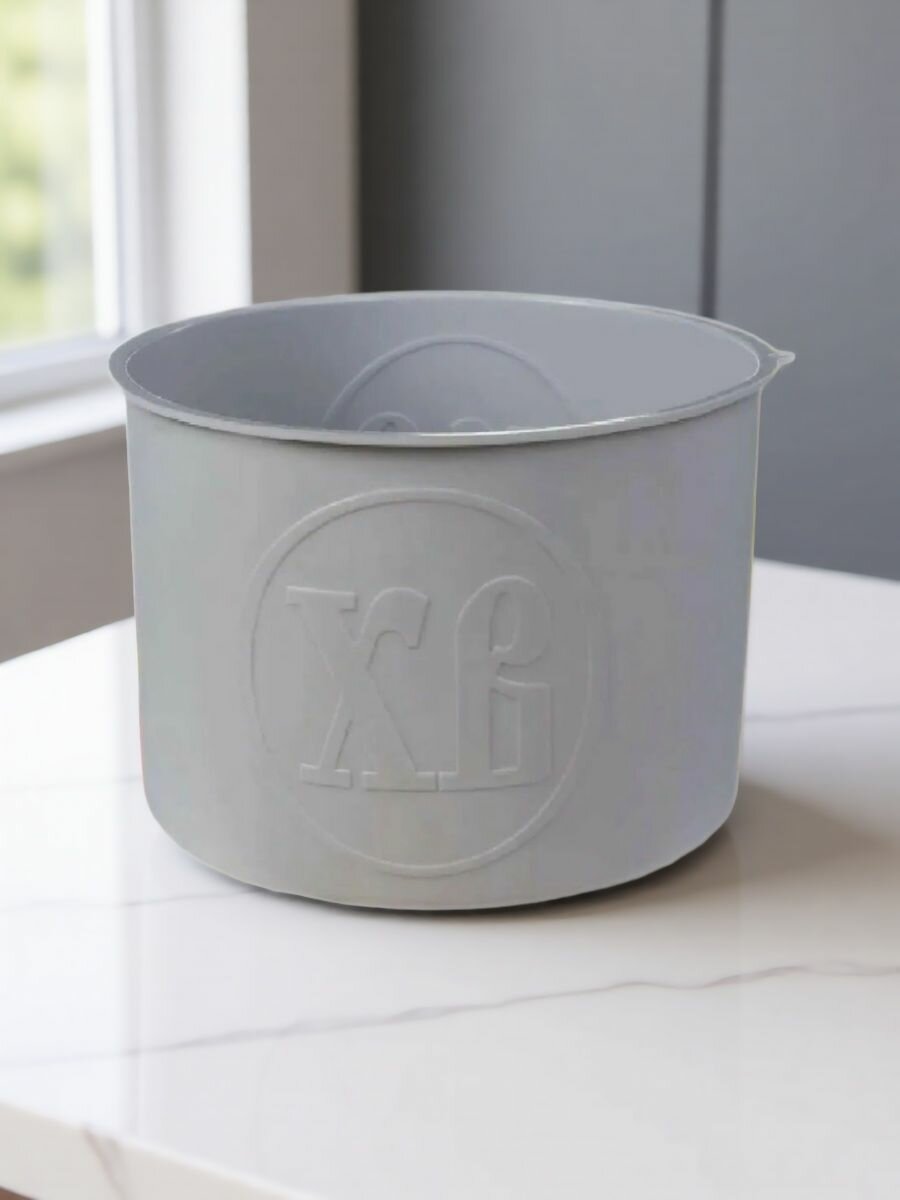 Форма пасхальная силиконовая "ХВ" для выпечки Кулича из плотного материала