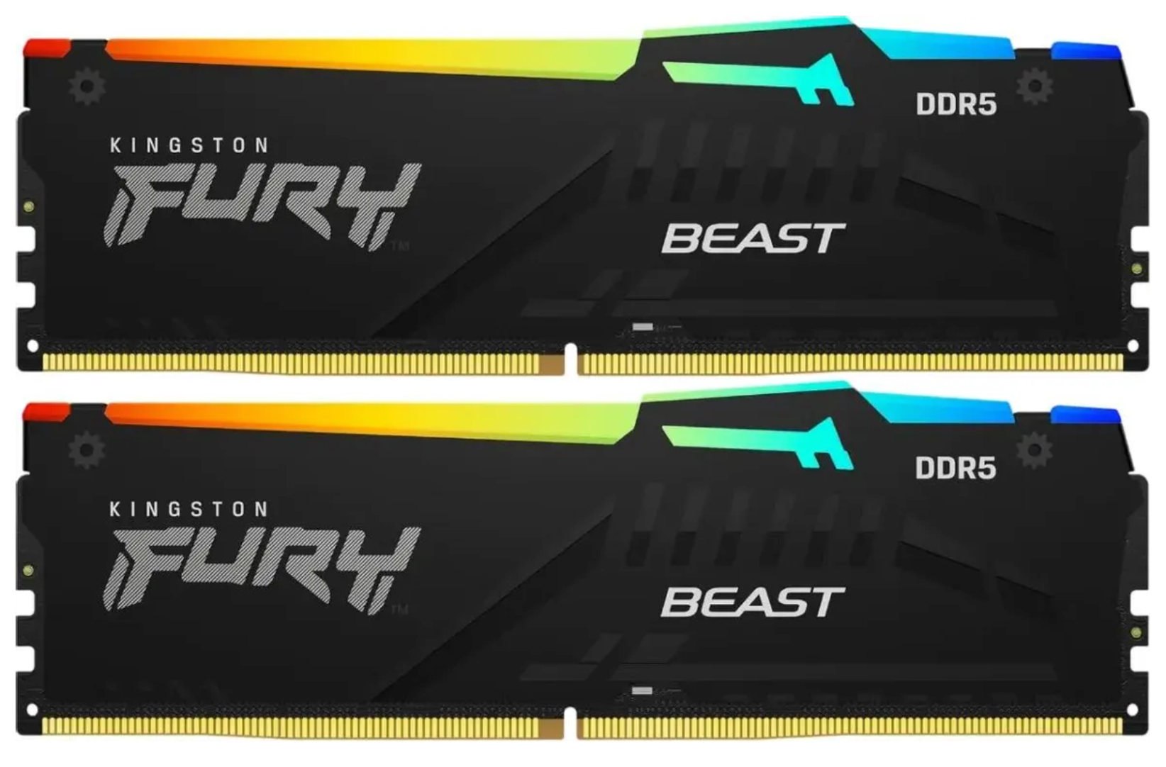 Оперативная память Kingston Fury Beast Black Expo KF560C36BBE2AK2-64 DDR5 - 2x 32ГБ
