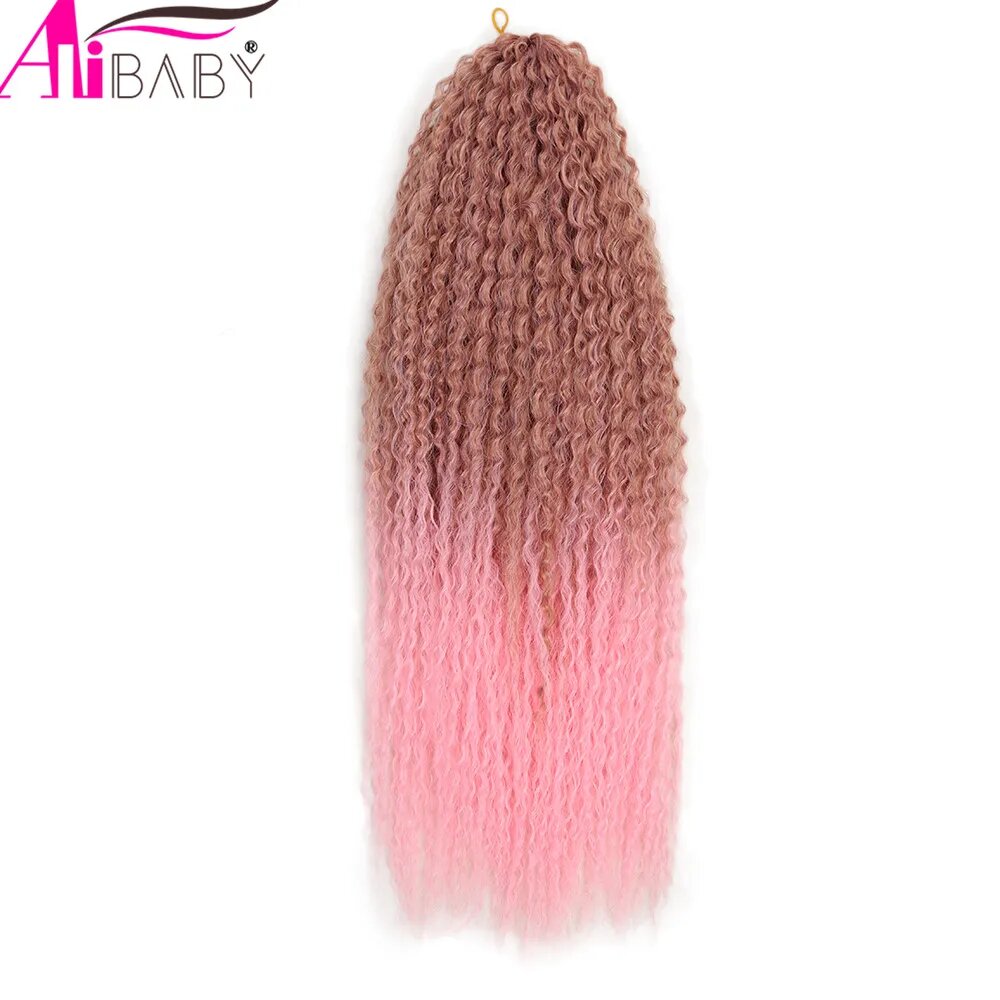 Афрокудри Алибиби T30-pink, 20 дюймов