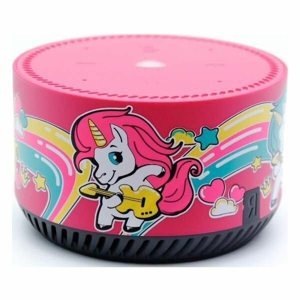 Умная колонка Яндекс Станция Лайт Rainbo "Pink Unicorn"