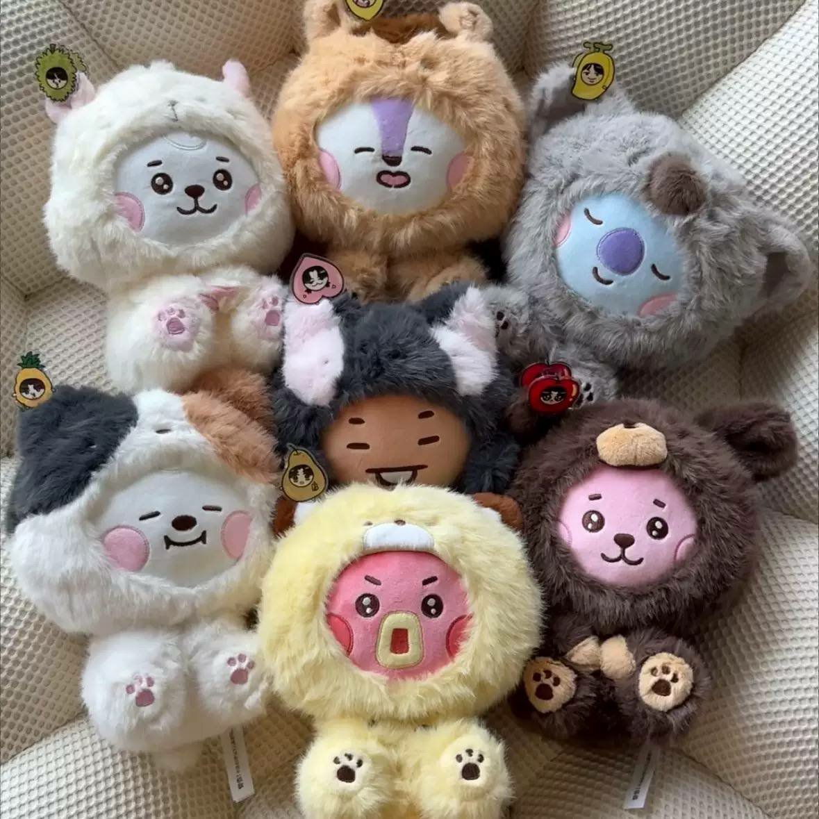 Пушистые игрушки KPOP BTS BT21 — фото 1