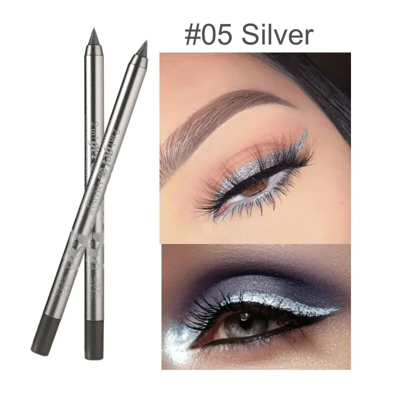 Подводка для глаз гелевая #05 Silver