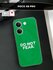 Чехол на Poco X8 Pro / Поко X8 Про с принтом Do not fear green, прозрачный