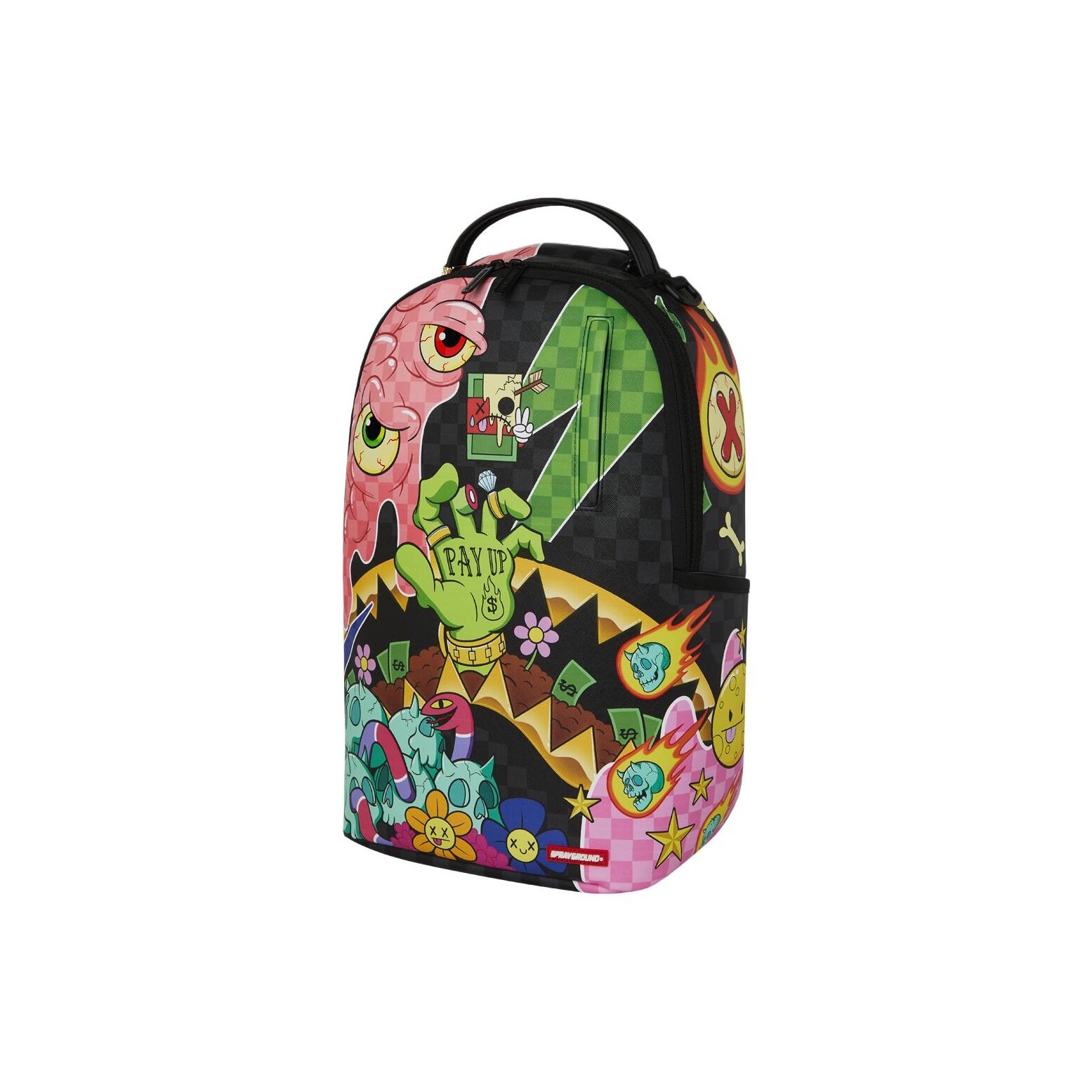 Сумка SPRAYGROUND, фактура тиснение, многоцветный — фото 1