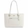 Сумка Coach, фактура матовая, белый,