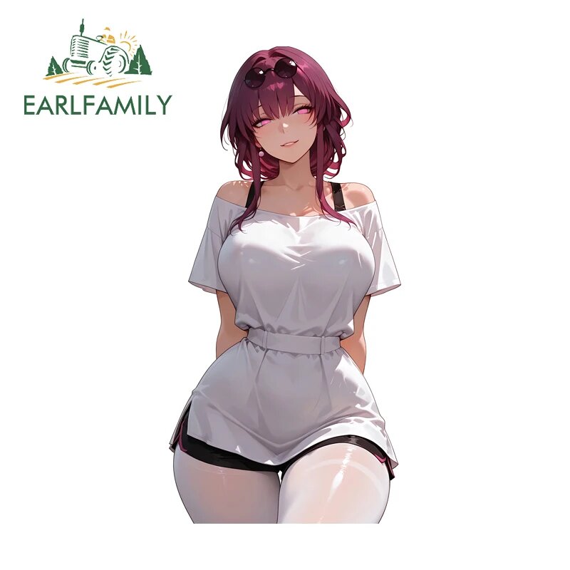 Наклейка на авто EARLFAMILY Kafka Honkai Star Rail