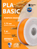 Пластик для 3D-принтера Bambu Lab PLA Basic Pumpkin Orange 1 кг на катушке