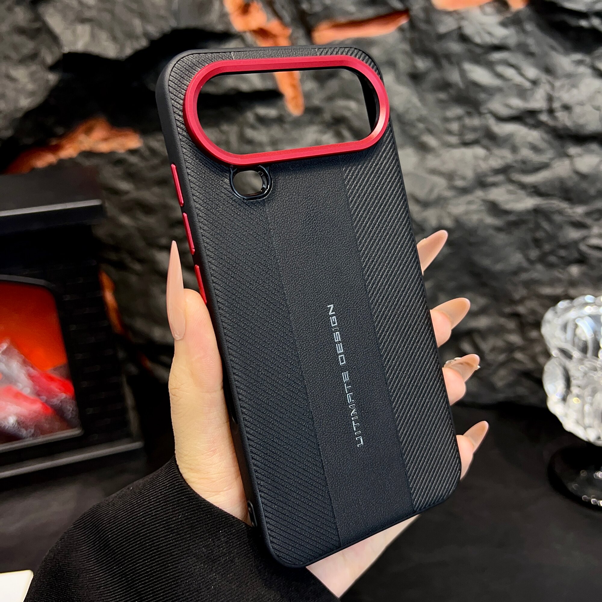 Чехол Для Honor Magic 8 Pro Air / Хонор Магик 8 Про Air, soft touch, чехол-кардиомонитор, искусственная кожа, поликарбонат (PC), защита камеры, ударопрочный, усиленные углы, Honor, Honor Magic 8 Pro Air,