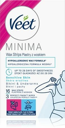 Средство для депиляции Veet Minima Hypoallergenic, 16 шт.
