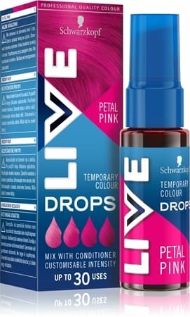 Краска для волос Schwarzkopf Live Drops, petal pink, 30 мл
