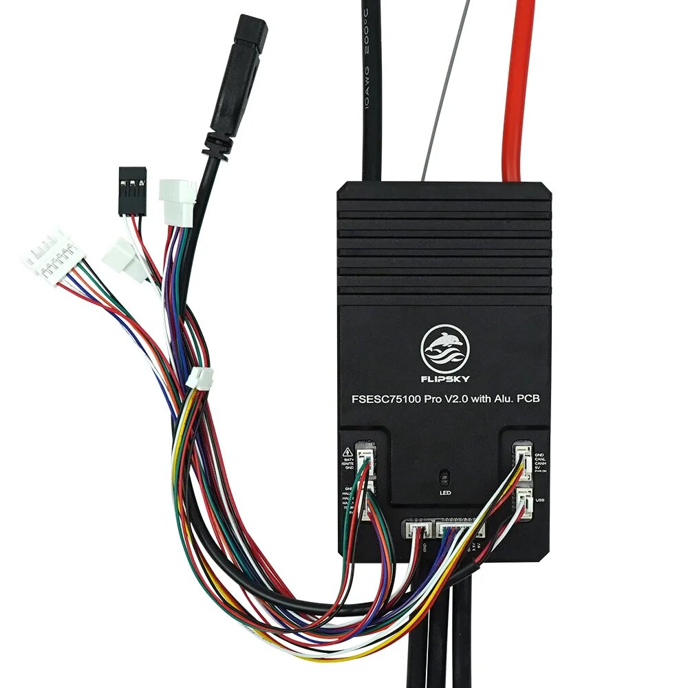 Плата управления двигателем FLIPSKY ESC 75100 Pro, для самоката — фото 1