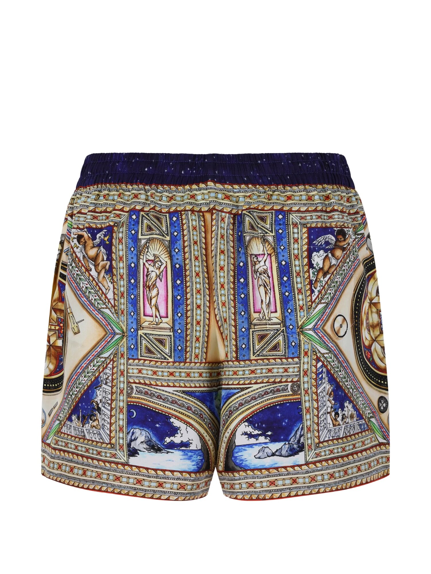 Шорты Casablanca Graphic-print shorts, размер 44 — фото 1