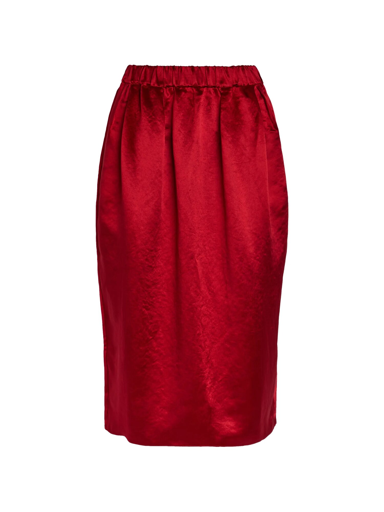 Юбка Pleated elasticated-waist midi skirt