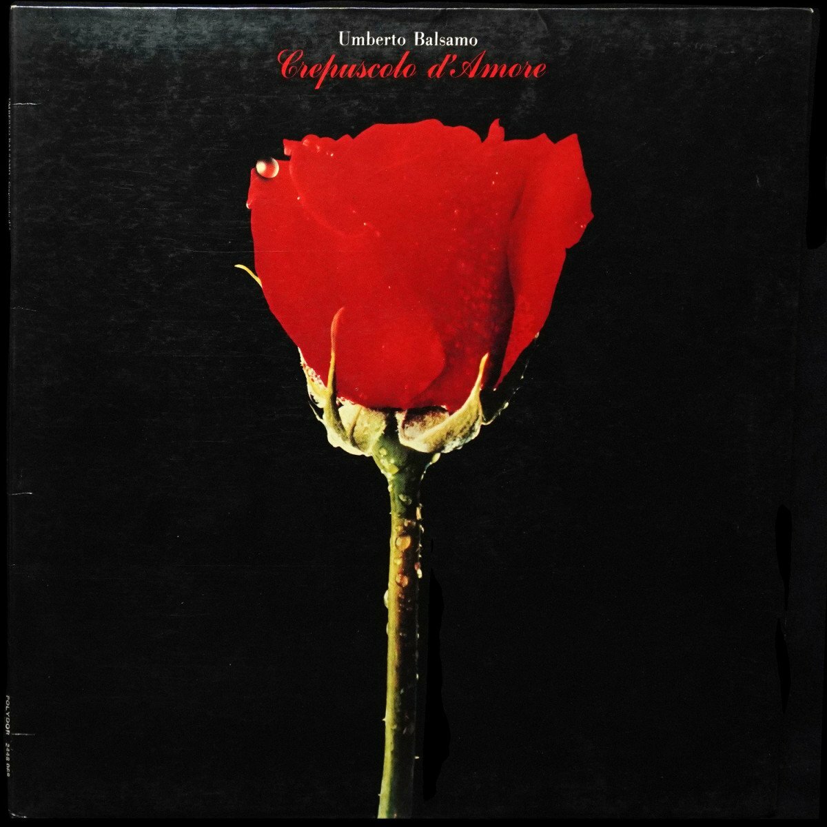 Виниловая пластинка Polydor Umberto Balsamo – Crepuscolo D'Amore
