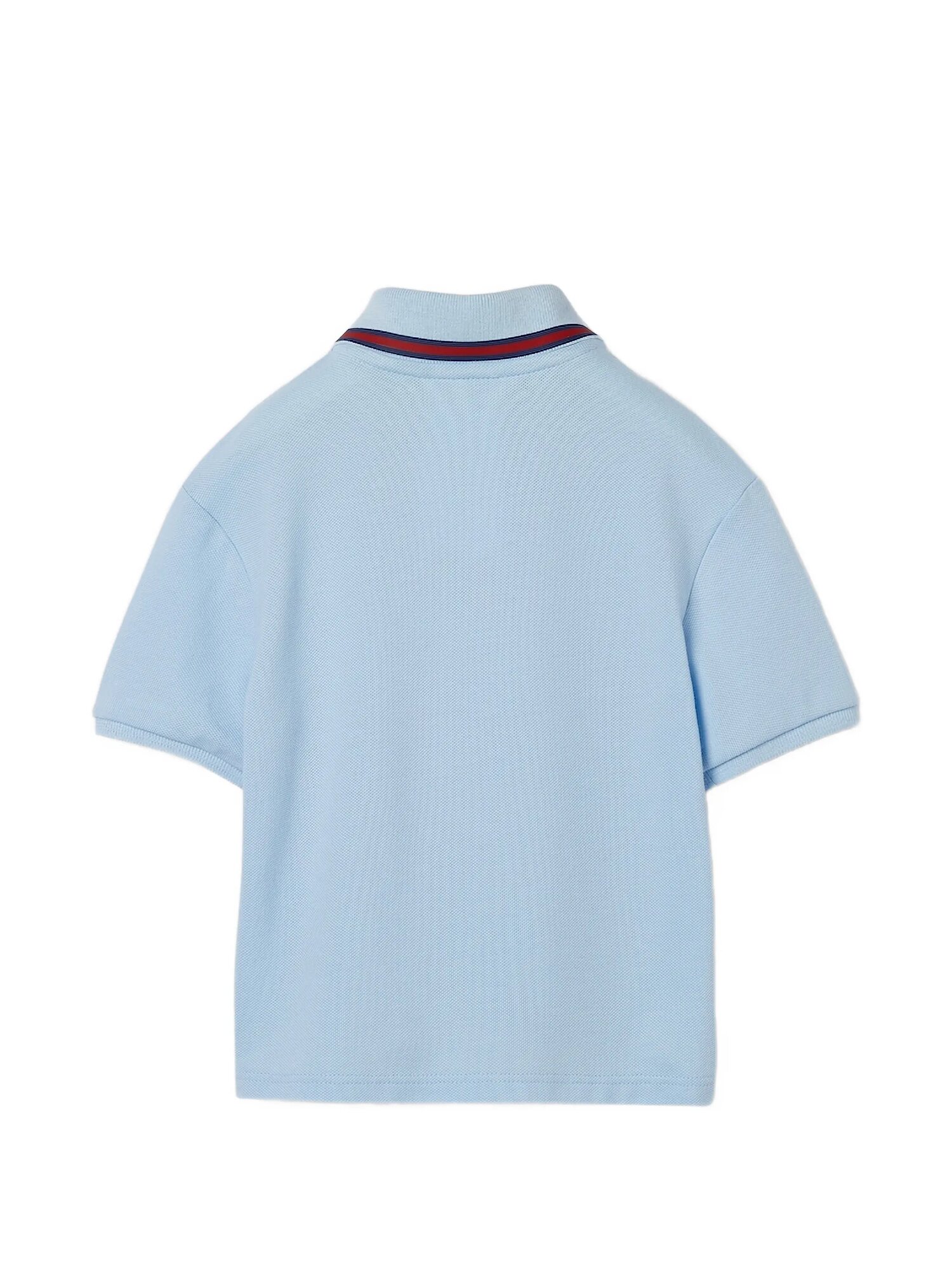 Рубашка GUCCI Blue polo shirt, размер 86 — фото 1