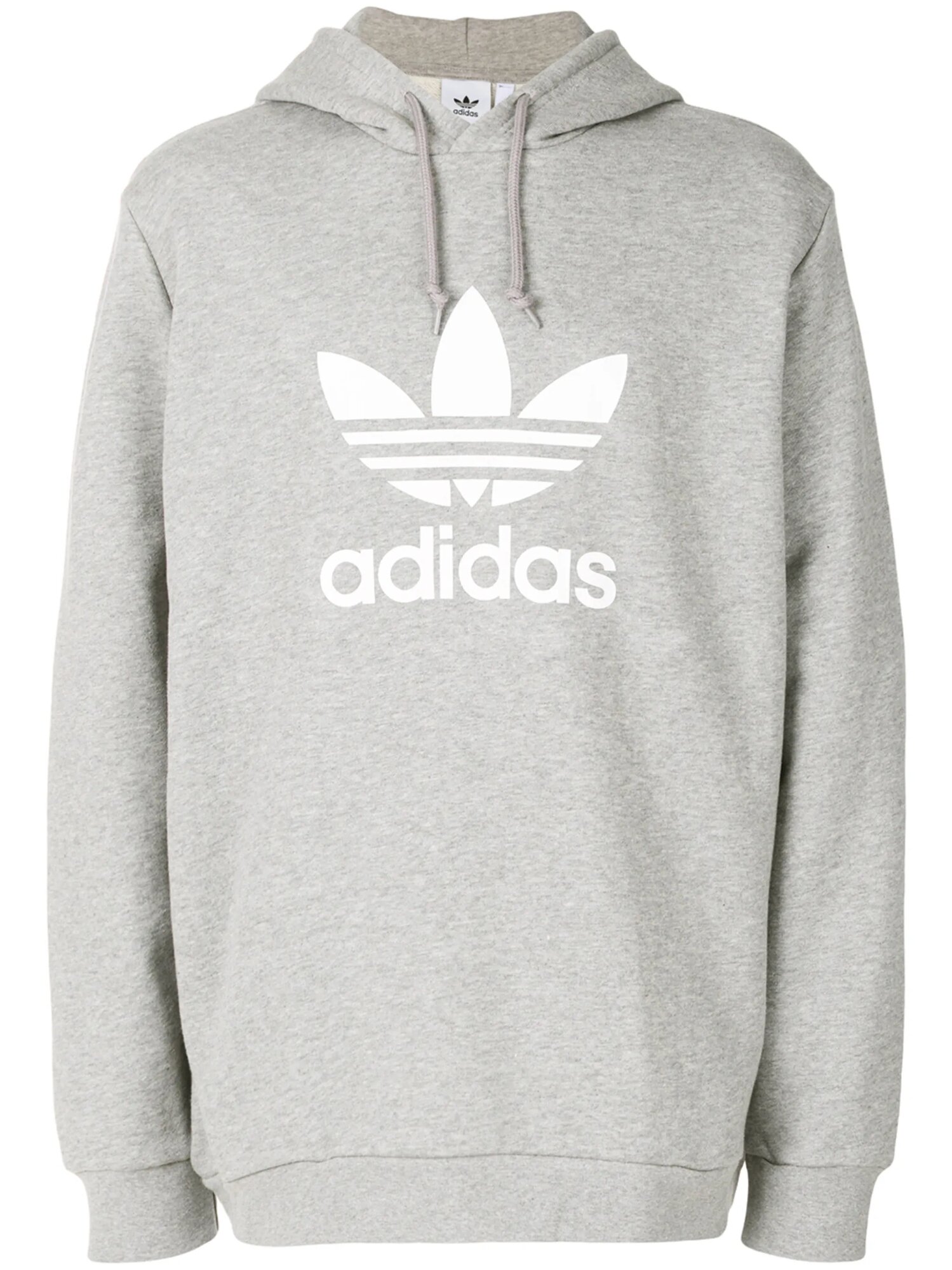 Худи adidas 'trefoil', размер M, , grey