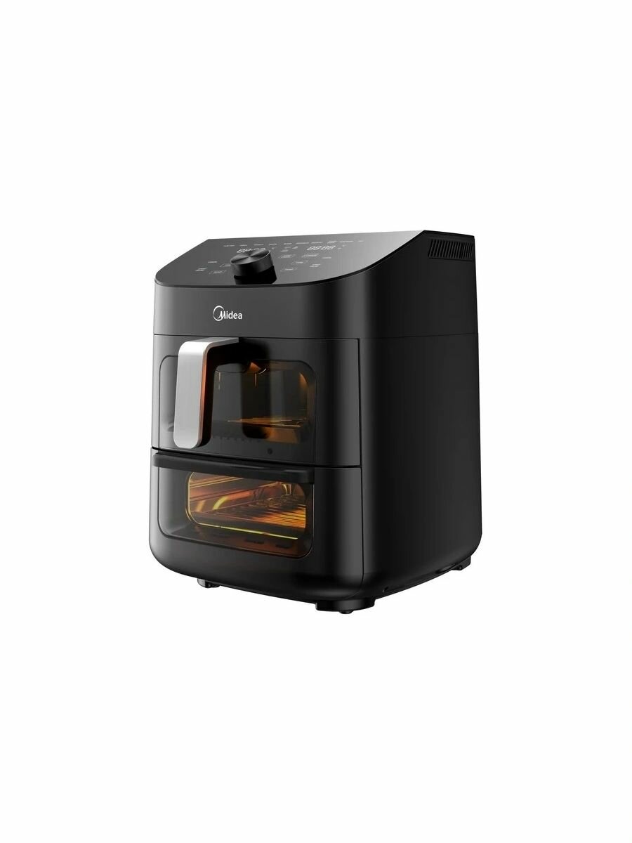Аэрогриль Midea MAF-CY110A 1550Вт черный/серебристый