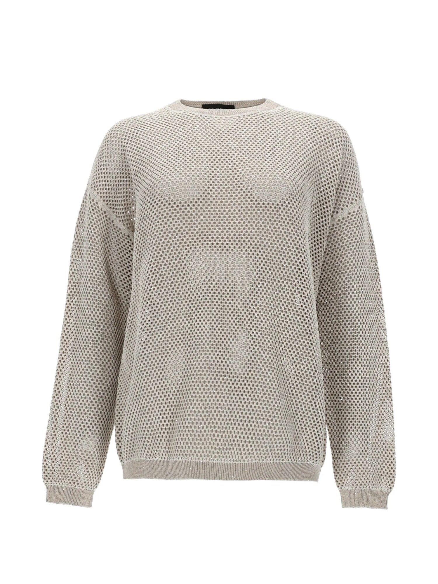 Свитер Open-knit drop-shoulder sweater
