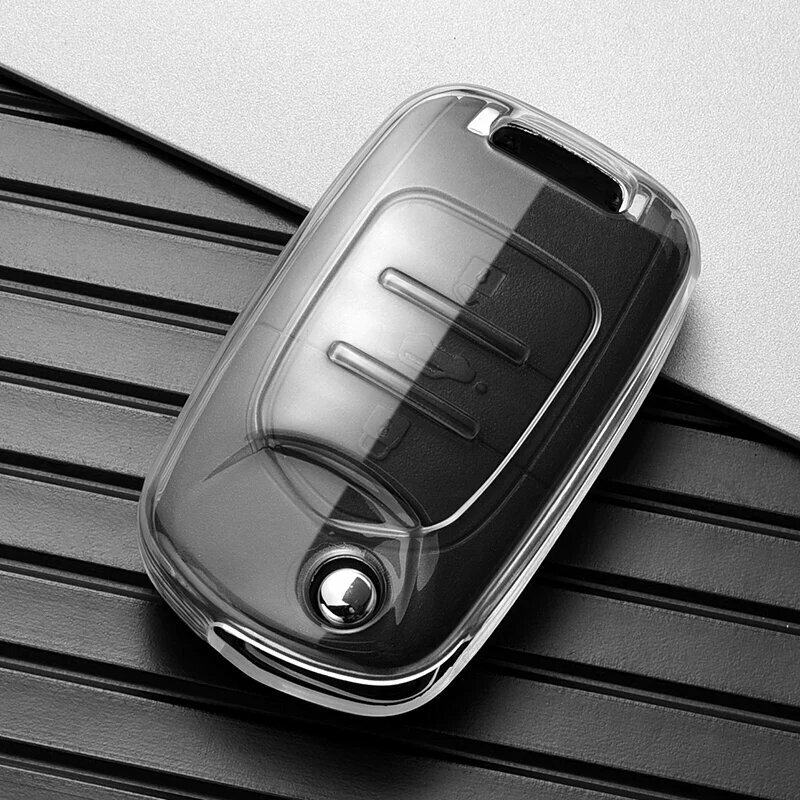 D Style Прозрачный чехол для ключа автомобиля для Changan Bestune 560 530 510 E100 E730 E310 W E200