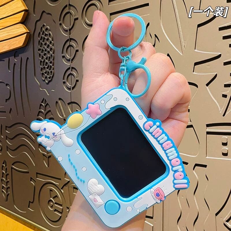 Детская доска для рисования с граффити, сенсорная LCD-доска для письма, креативный мультяшный брелок Sanrio, мини-доска
