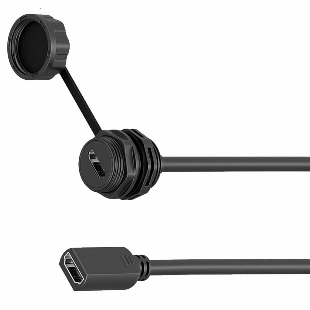 Водонепроницаемый HDTV-разъём IP68, 0.5m - Женщина женщине