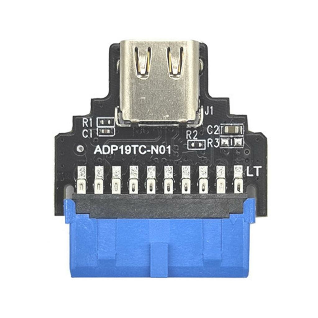 Адаптер USB 3.2 Gen1 19-контактный — USB-C