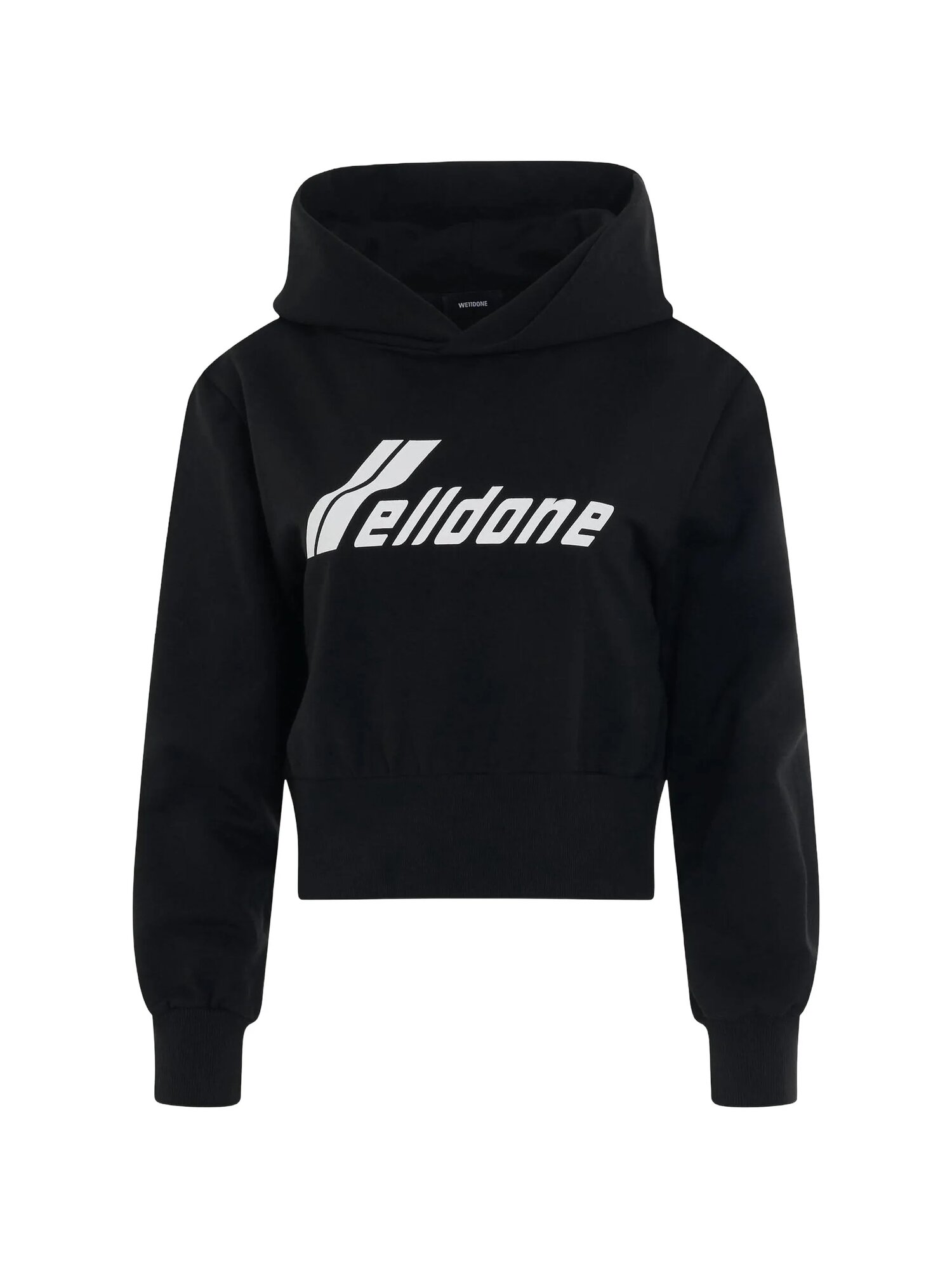Худи Logo-print cropped hoodie