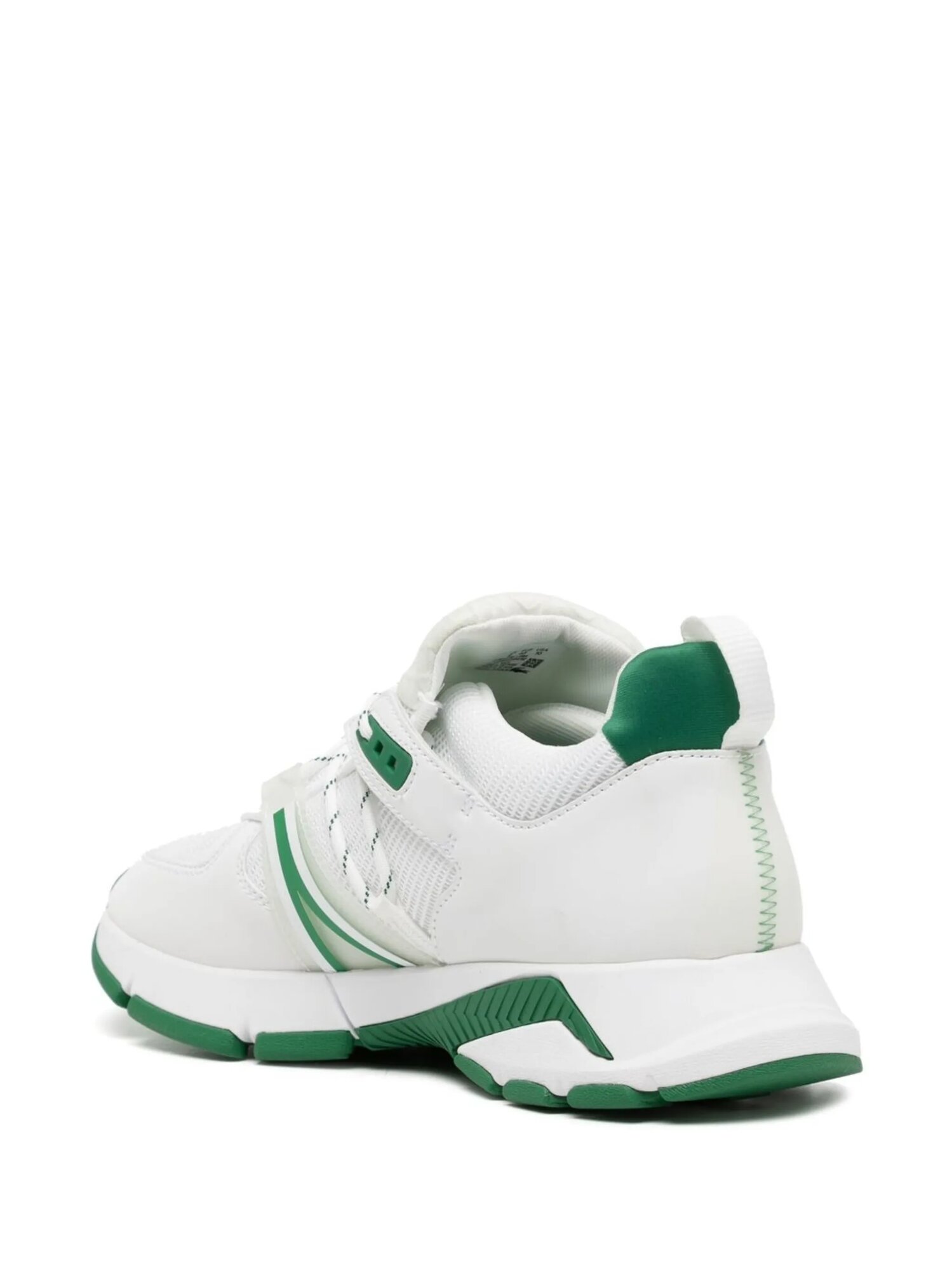 Кроссовки LACOSTE, размер 7.5 UK, бежевый/белый — фото 1
