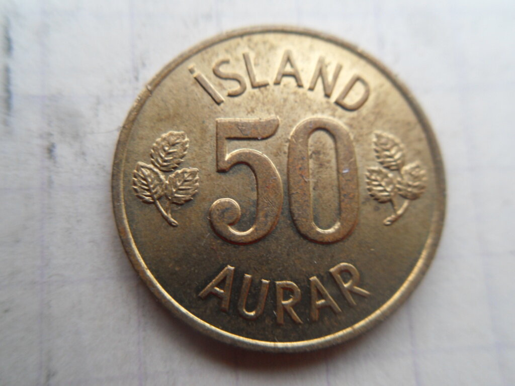 Исландия 50 эйре, 1974