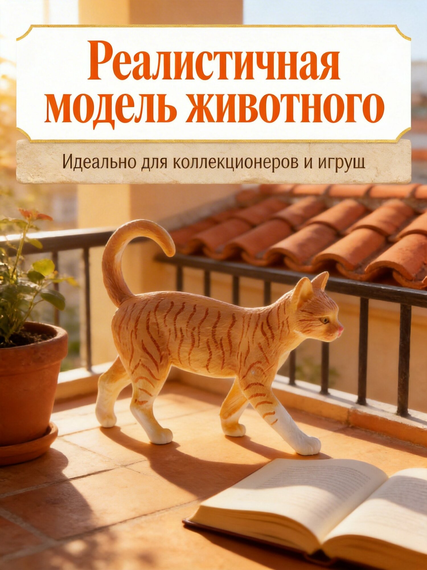 Реалистичная модель животного, натуралистичная фигурка для декора, учебных целей и коллекционирования