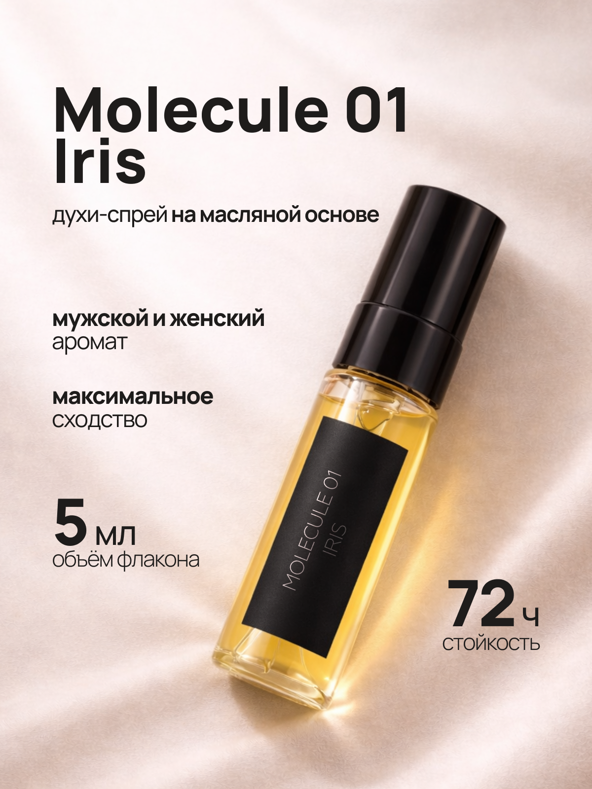Духи Molecule Iris, Молекула Ирис 5 мл