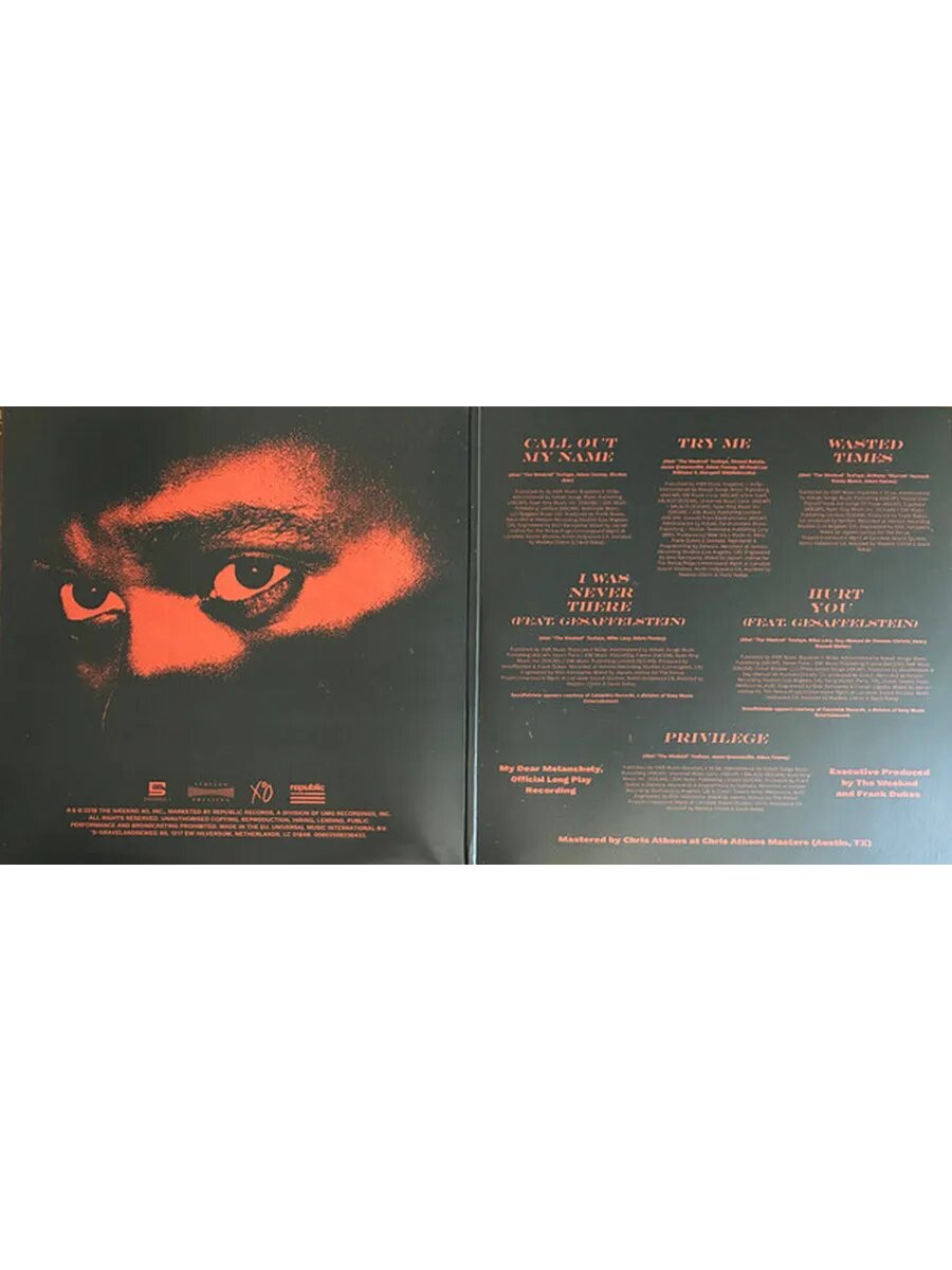 The Weeknd - My Dear Melancholy (EP) — фото 1
