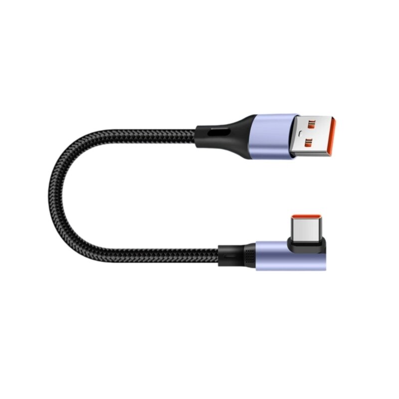 Кабель для быстрой зарядки данных USB to TypeC, короткий кабель для зарядки мобильного телефона для power bank-0,3 м